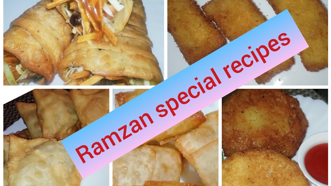 Amazing snaks recipes pakory samosey roll chat - YouTube