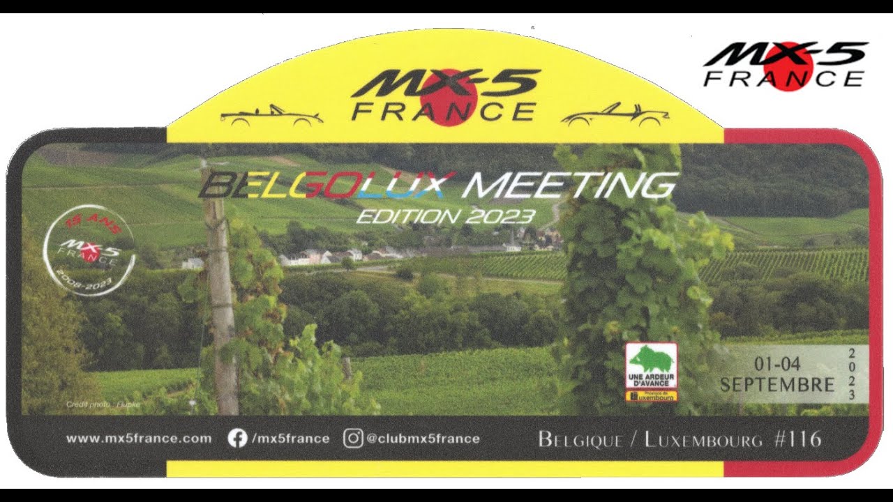 Belgolux meeting 2023 clubmx5france - YouTube