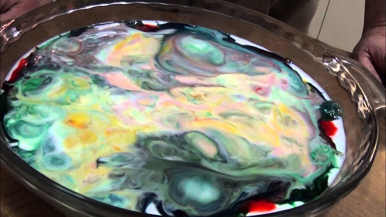 Preschool Science Activities: Milk, food coloring and dish detergent ...