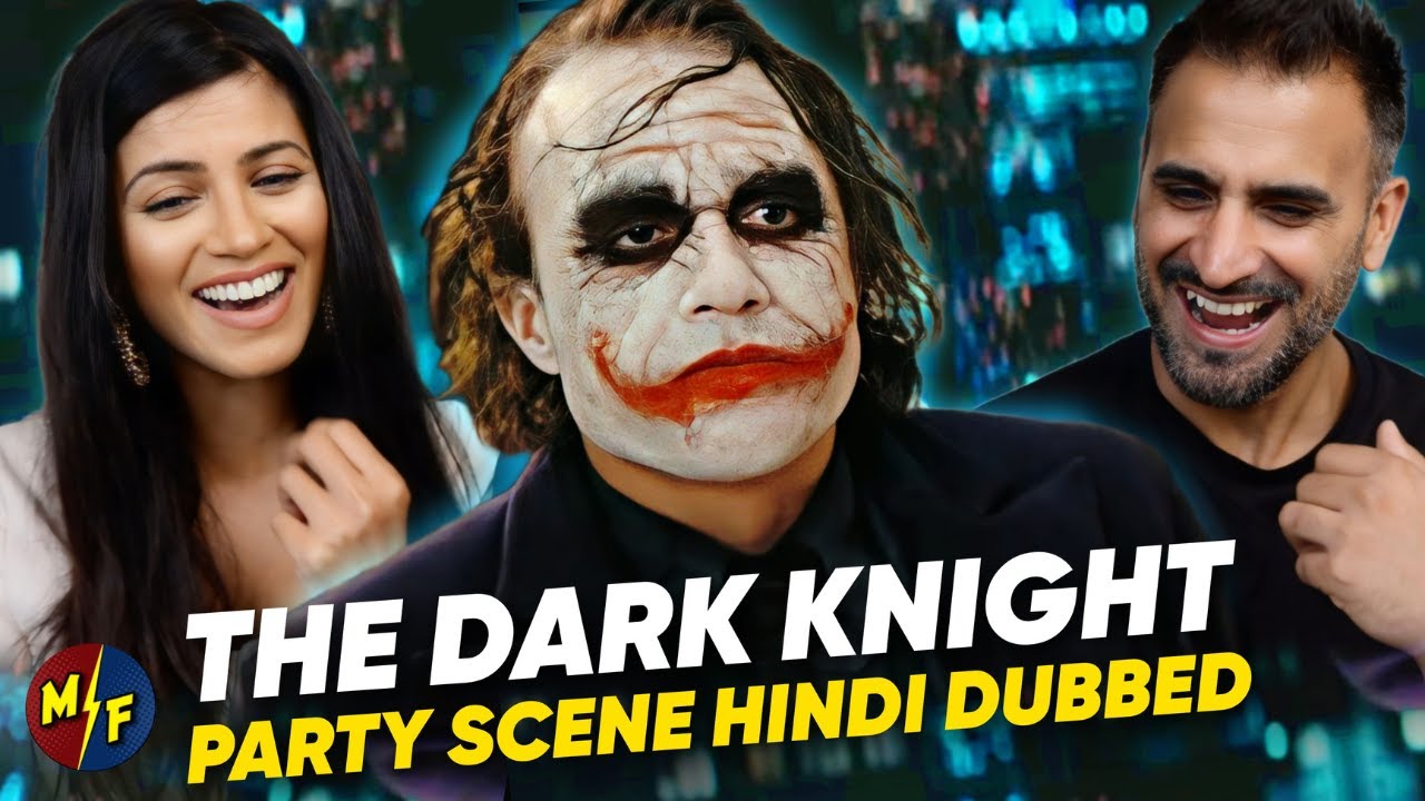 The Dark Knight Party Scene | Hindi Dub | REACTION! | द डार्क नाइट ...