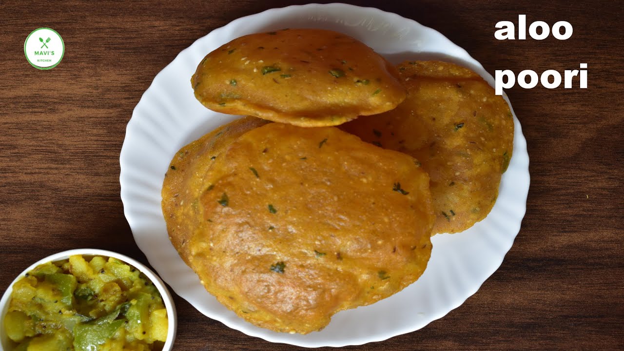 aloo puri recipe | aloo puri recipe | masala poori | potato puri - YouTube