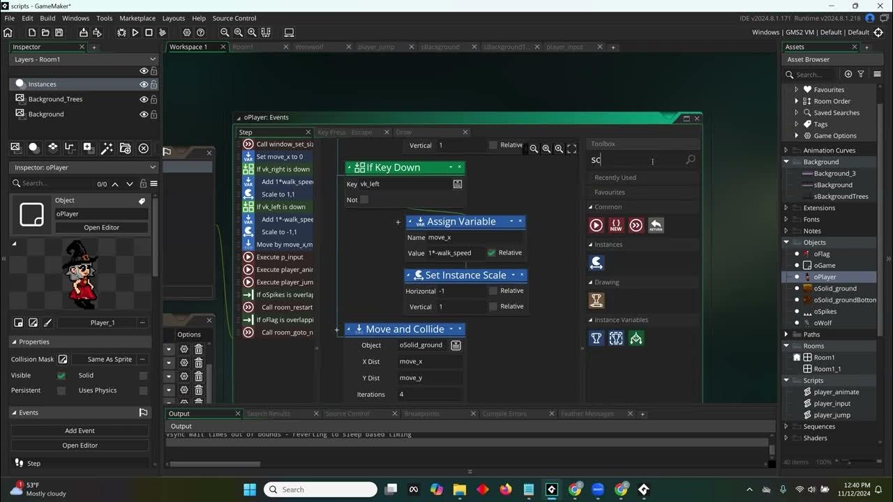 6 GameMaker Platformer - Scripts - YouTube