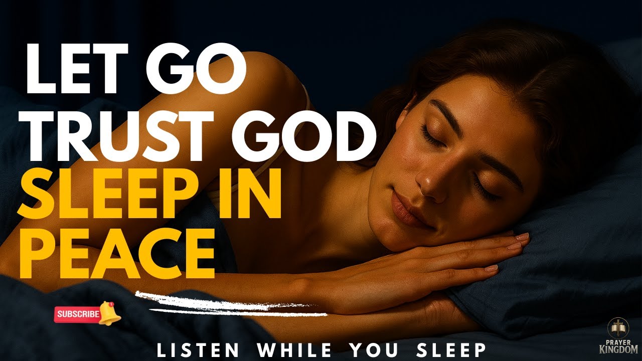 Grateful Night Prayer to Let Go and Trust God - YouTube