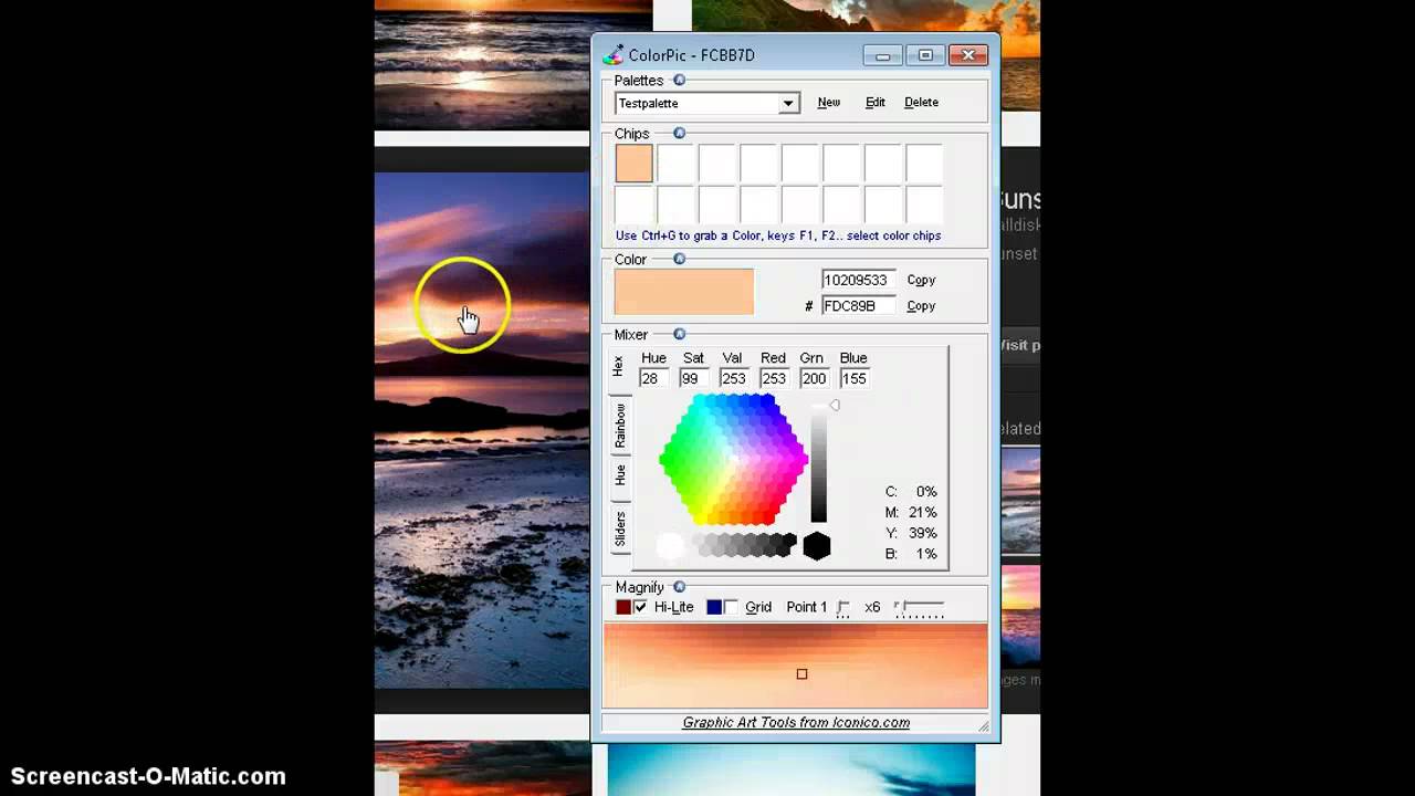 Colorpic Hex to RGB - YouTube