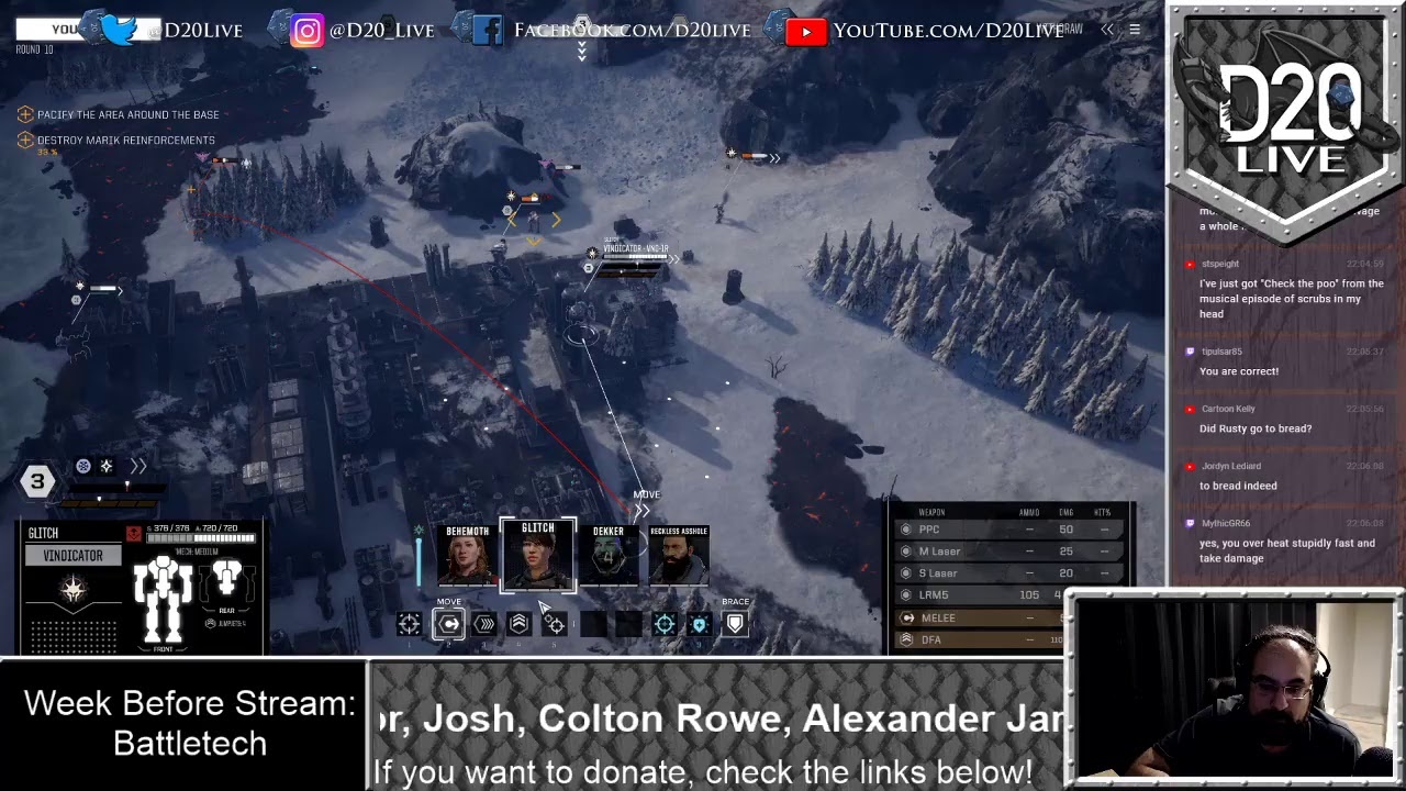 D20 Live: Week Before Stream Battletech - YouTube