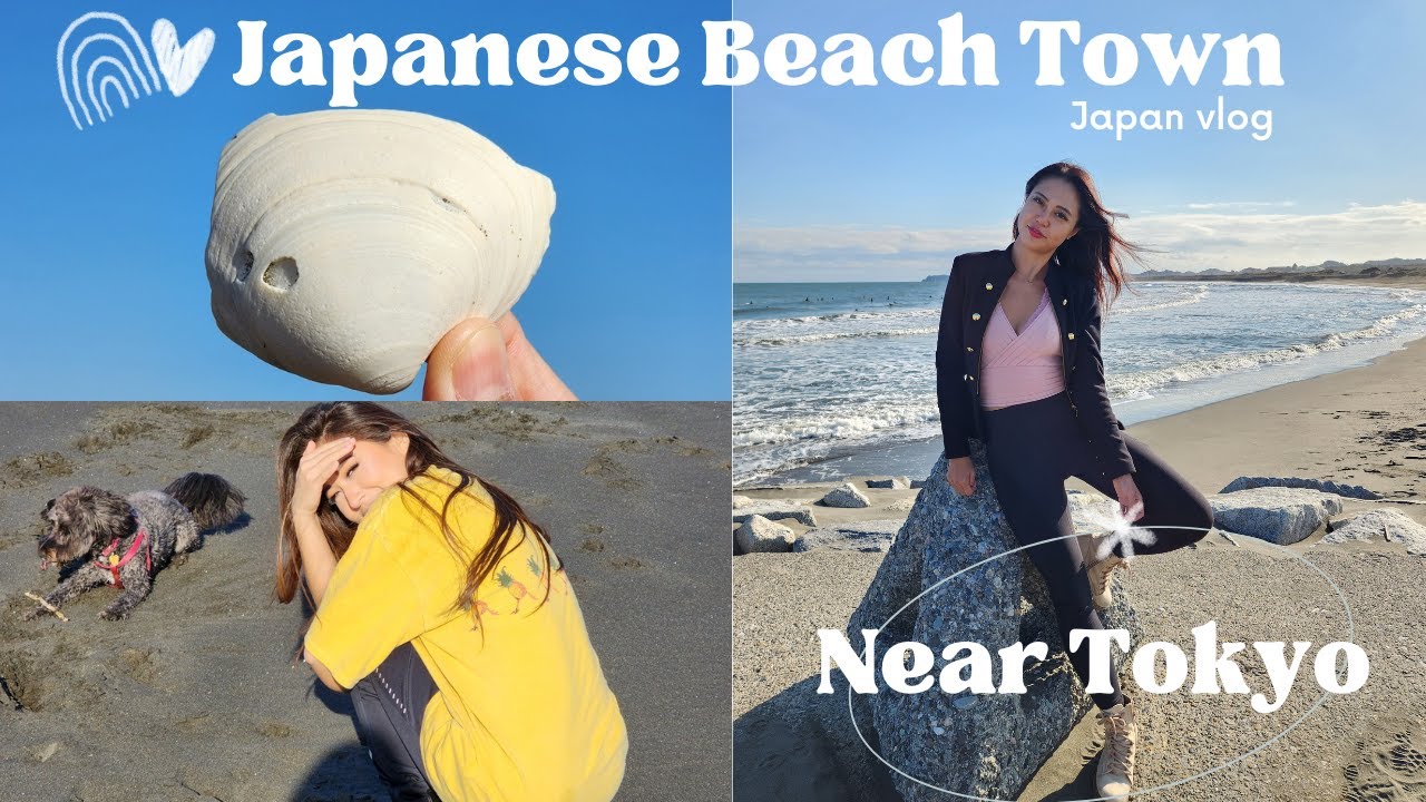 Japanese Beach Town Near Tokyo| Day trip with @properpeach - YouTube