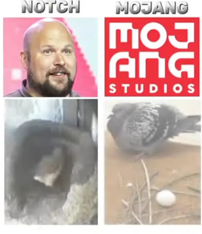 Mojang vs Notch #memes - YouTube