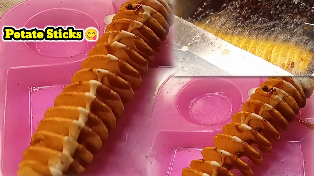 Potatos Stick 😋 How To Make Potatos Stick 🍡 Crazy Foodies Hut - YouTube