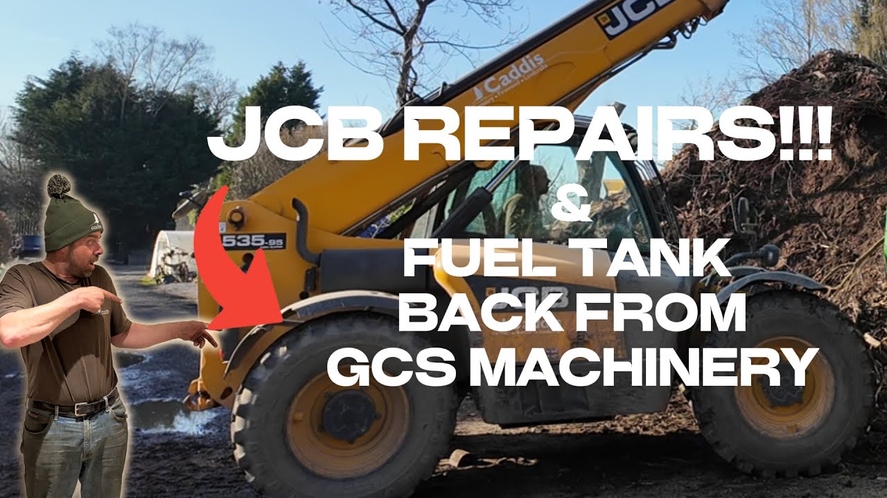 GCS Machinery Fuel tank installation, fixing a JCB Telehandler - UK ...