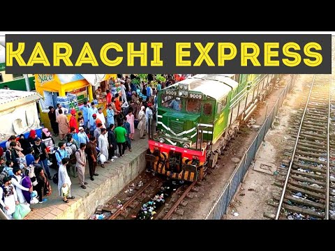 Karachi Express Departure karachi Cant station 2024 - YouTube