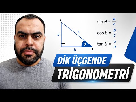 10. SINIF MATEMATİK | 1. TEMA: Dik Üçgende Trigonometri Soru Çözümü! 1