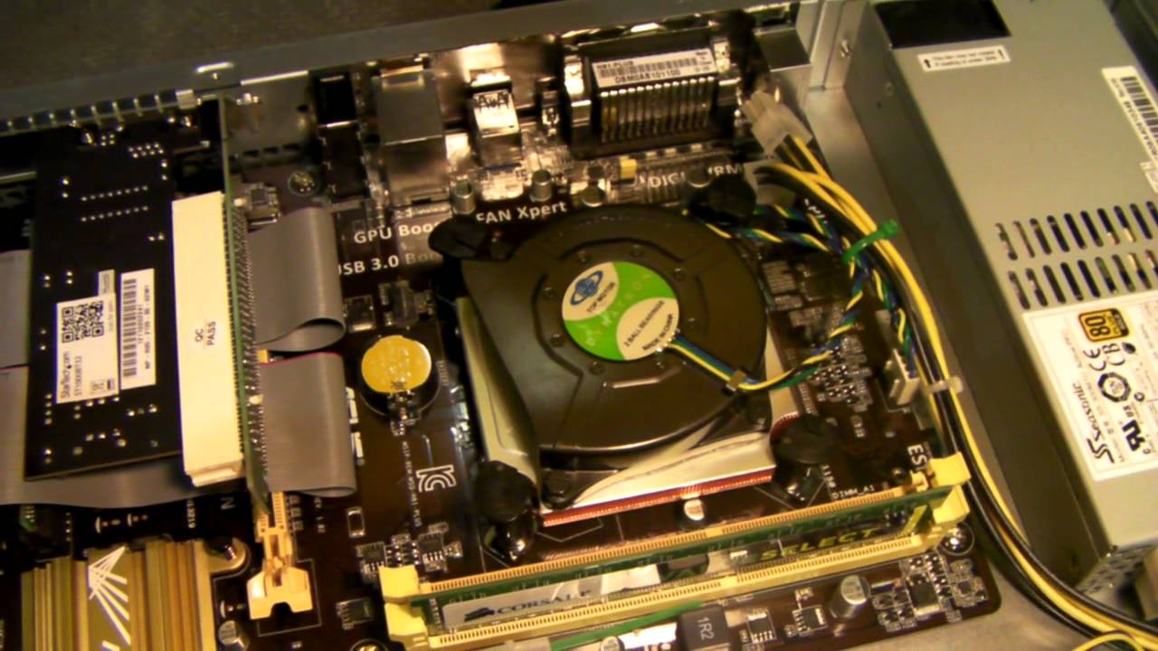 1u Custom Build using desktop boards, Ideal when cost is important ...