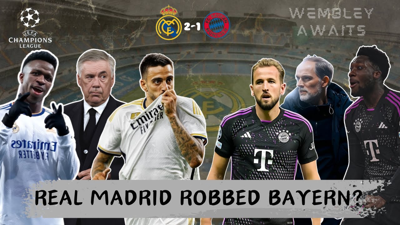 Real Madrid King of Champions League | Real Madrid robbed Bayern Munich ...
