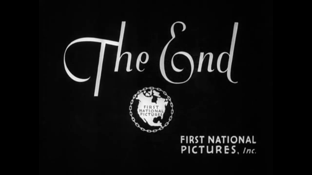First National Pictures (Opening And Closing, EXTREMELY RARE, 1934 ...