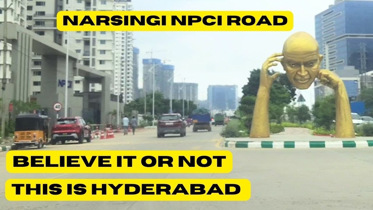 HYDERABAD DRIVE 4K | NARSINGI TO NANAKRAMGUDA - YouTube
