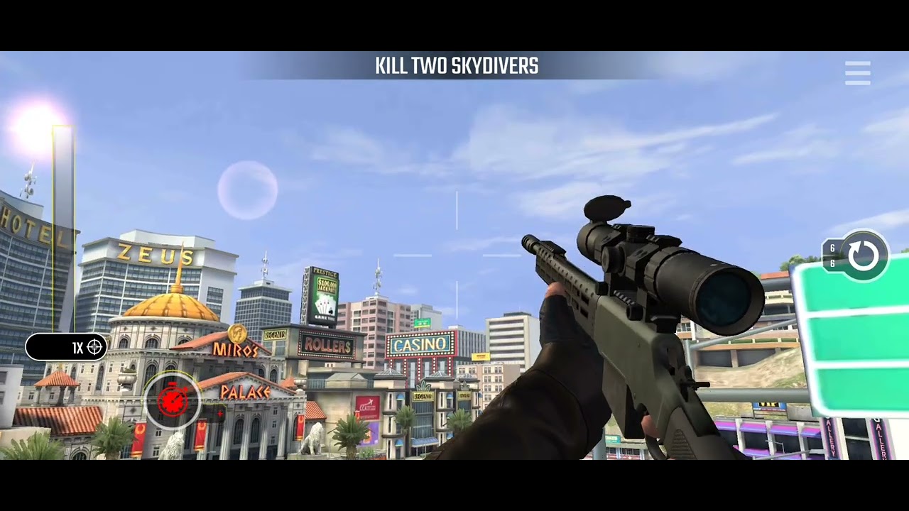 Pure Sniper Z28 Boss 1 Explosive Delivery Kill Two Skydivers - YouTube