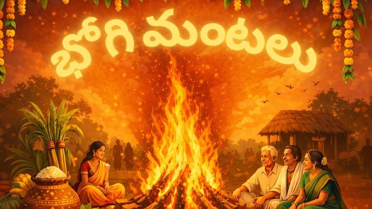 Bhogi Bonfire Song | Telugu Folk Music | New Beginnings & Hope | Bhogi ...