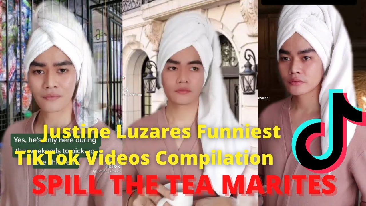 TRY NOT TO LAUGH! Justine Luzares 'Marites' TikTok Videos Compilation ...