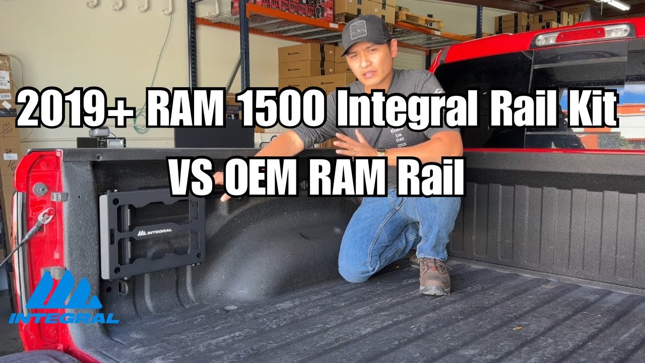 Integral Truck - Integral Rails vs. OEM Rails 2019+ RAM 1500 - YouTube