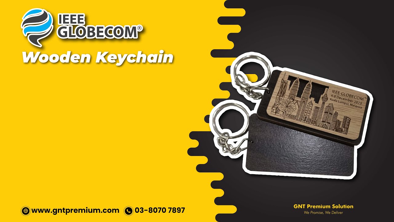 Wooden Keychain - Thank You IEEE - YouTube