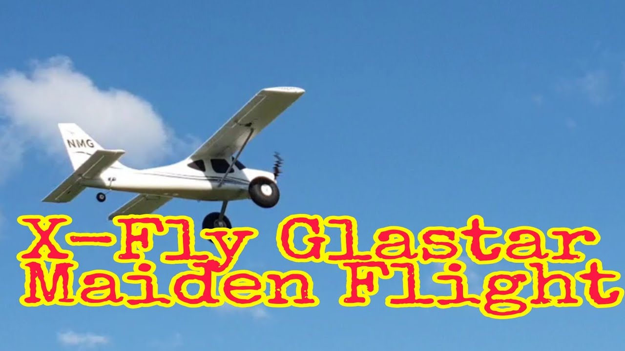 X-Fly Glastar (1233mm) STOL RC Plane Maiden Flight | San Mateo, Rizal ...