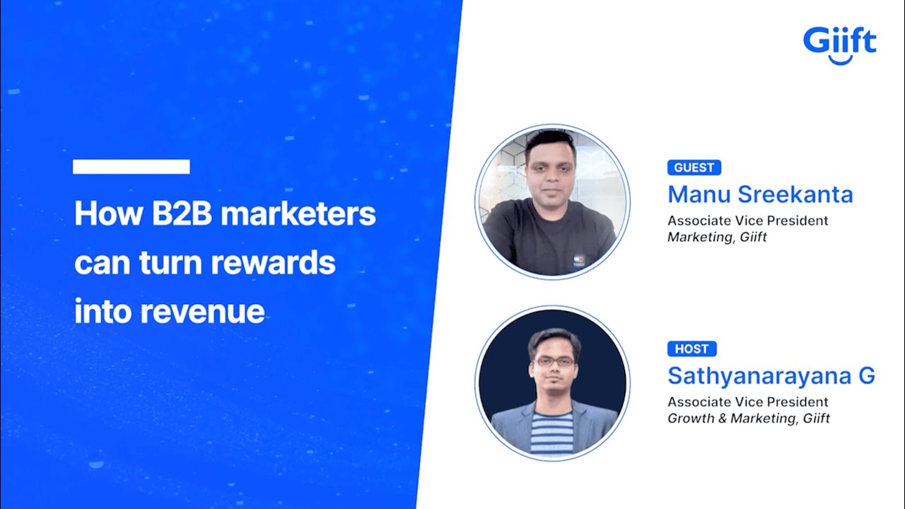How B2B Marketers Can Turn Rewards Into Revenue - YouTube
