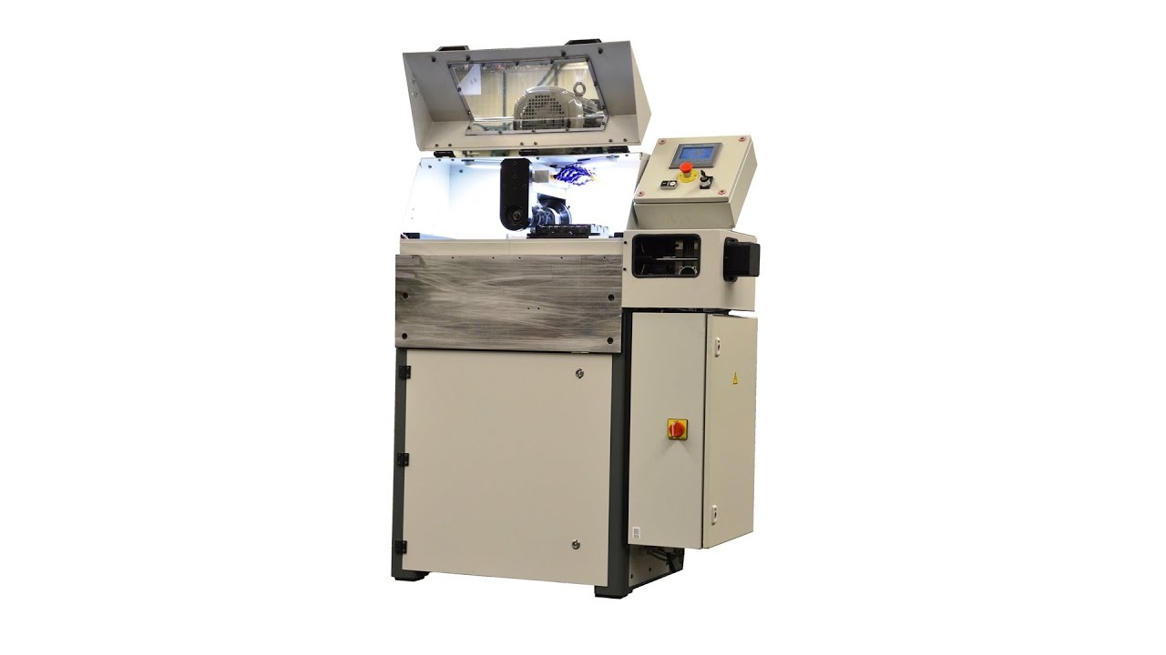 Impact specimen notch milling machine - YouTube