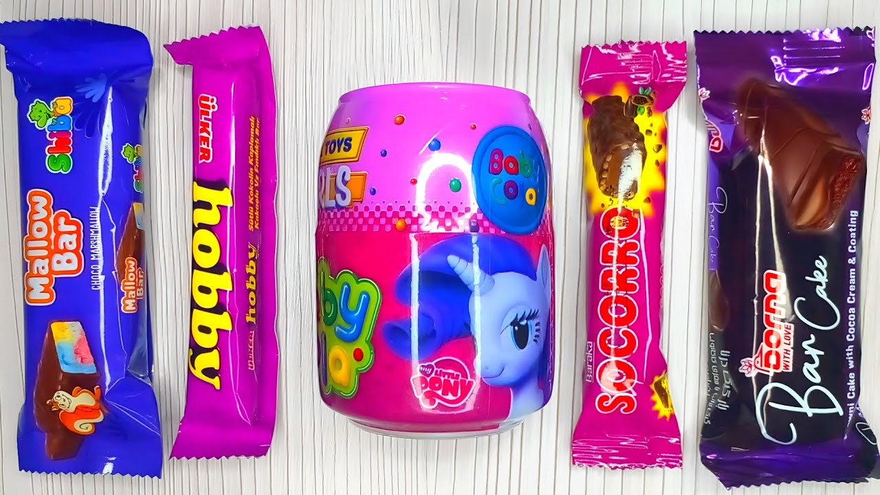 Un boxing baby cola surprise | asmr choco marshmallow and chocolate ...