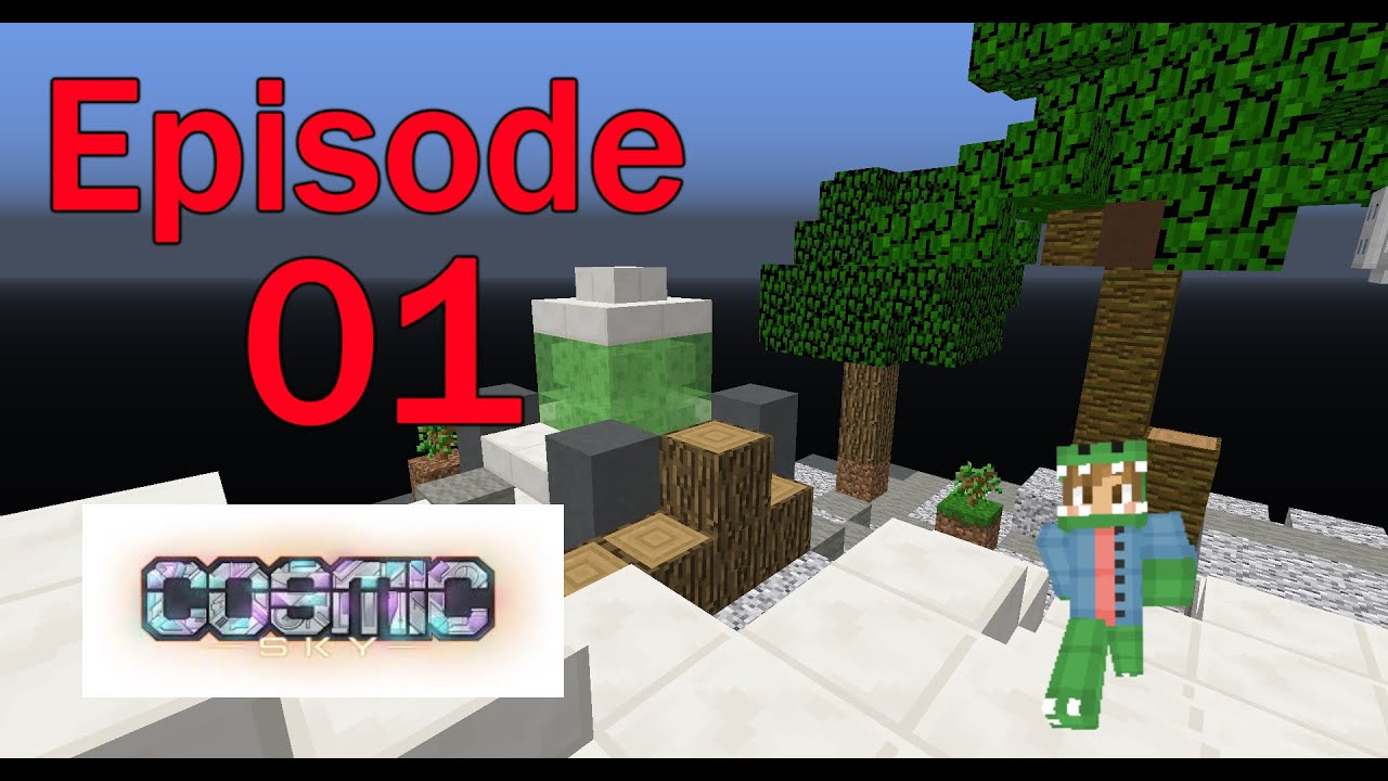 Cosmic Sky Ep. 1 Custom Crafting Edition - YouTube