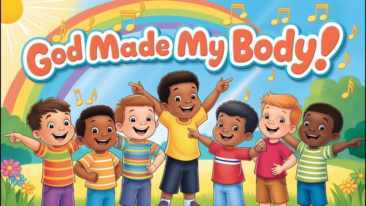 God Made My Body and More Uplifting Bible Songs for Kids | Kids Praise ...