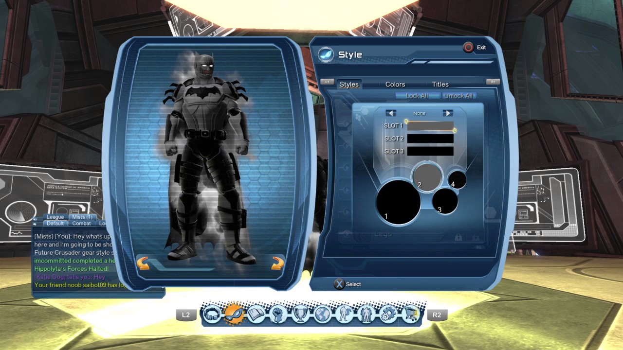 Dcuo Future crusader style - YouTube