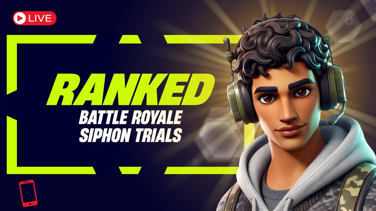 🔴 Live - Fortnite Ranked Unreal !! - YouTube