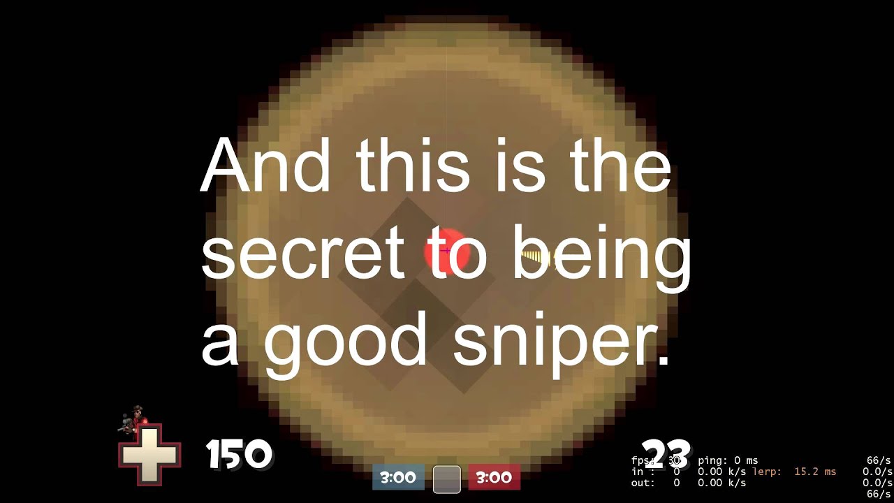TF2 Sniper Tutorial 1: Zoom sensitivity - YouTube