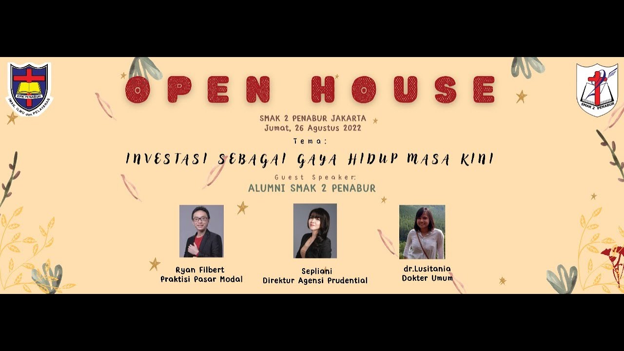 OPEN HOUSE SMAK 2 PENABUR JAKARTA - YouTube