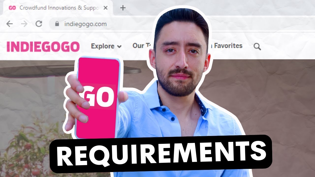 Indiegogo Requirements - YouTube