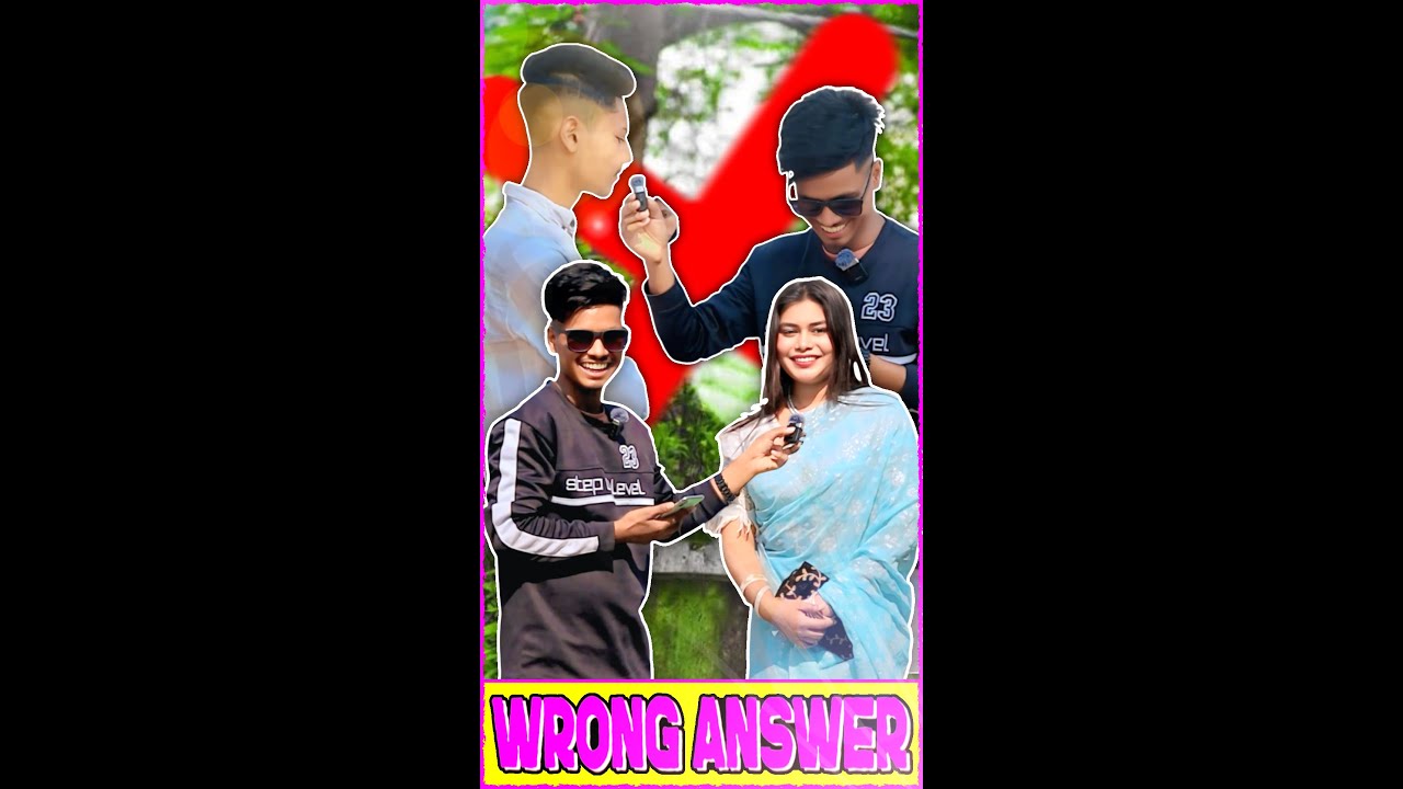 Wrong Answer Challenge 😫 ভুল উত্তর || Fazil Gang Funny Video - YouTube