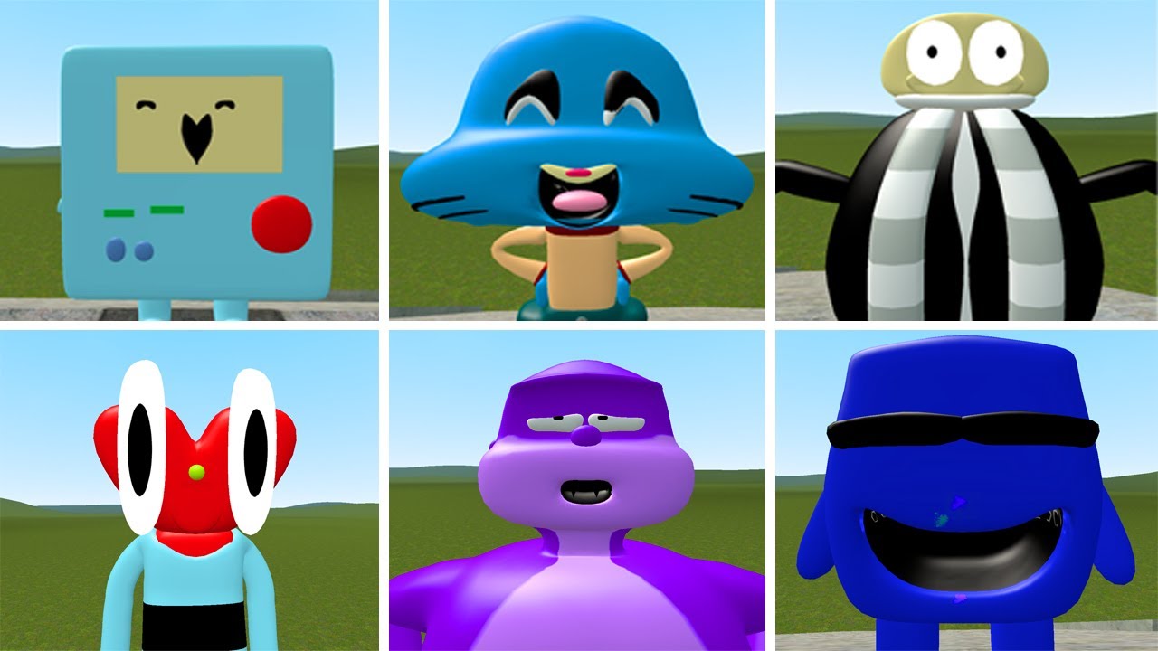 FUNNY FACES 3D SANIC CLONES MEMES in Garry's Mod! #4 - YouTube