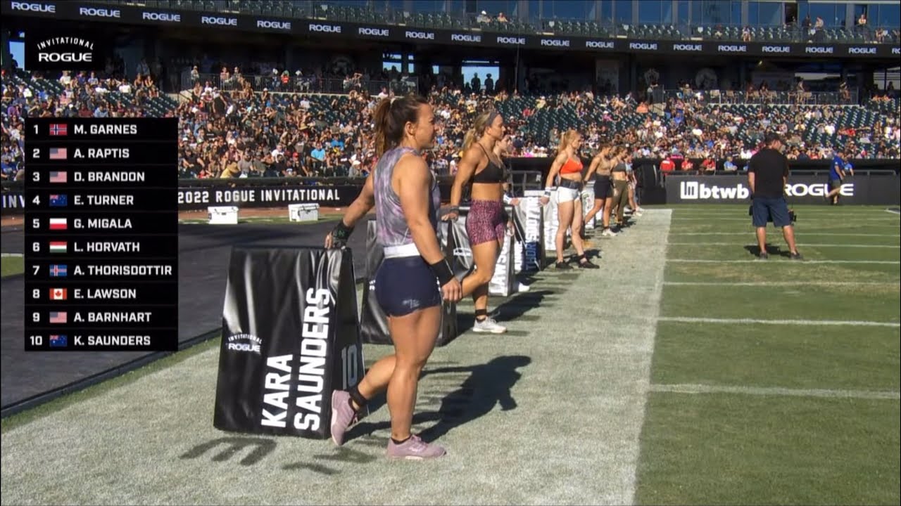 Rogue Invitational 2022 - Women’s Event #8 - Final Heat #crossfit # ...