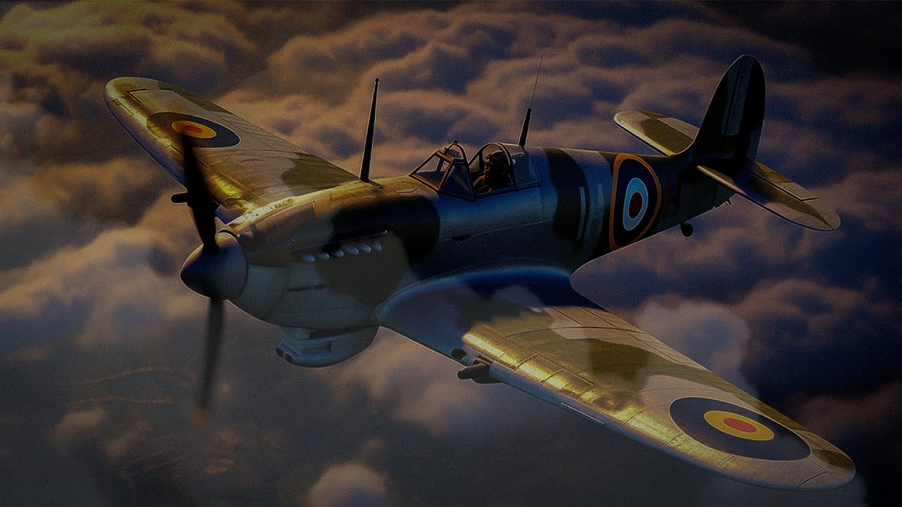 Supermarine Spitfire Sound For Relaxing, Studying, Focusing and ...