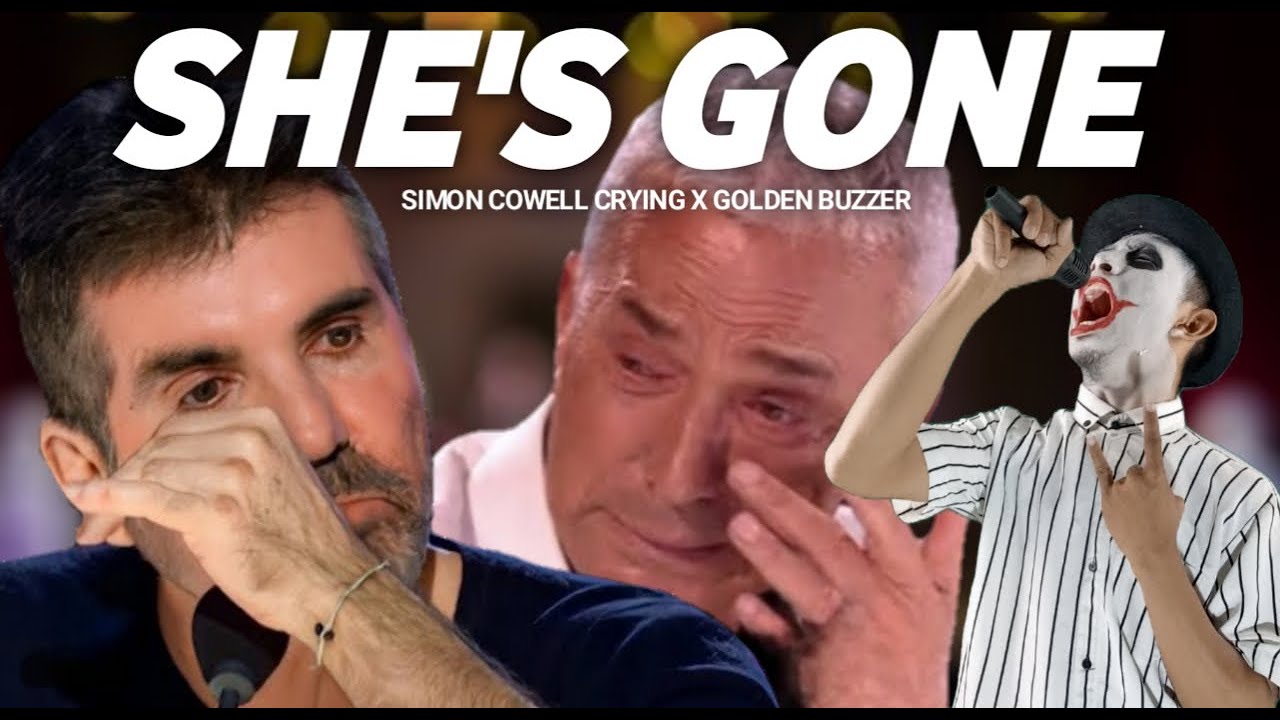 Golden Buzzer: Simon Cowell Crying To Hear The Song She's Gone Homeless ...