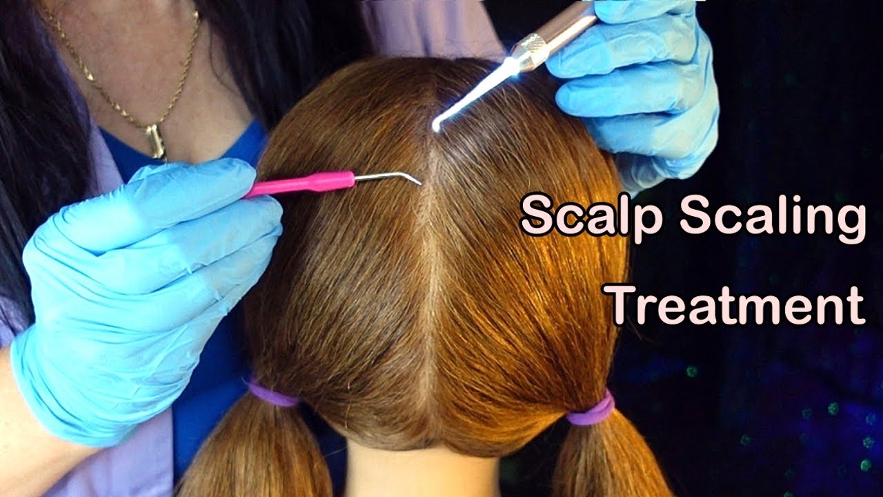 ASMR Medical Scalp Check & Scaling Treatment (Whispered) - YouTube