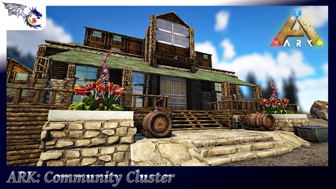 Visiting & Touring The Cluster Community Bases [Part 1] | ARK ...