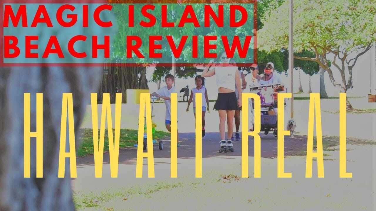Magic Island Beach Review Ala Moana Hawaii - YouTube