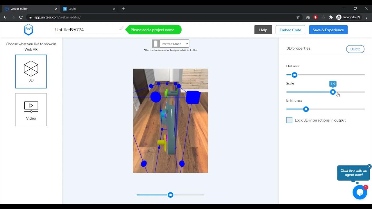 Augmented Reality Tutorial - Learn to create augmented reality without coding: UniteAR ...