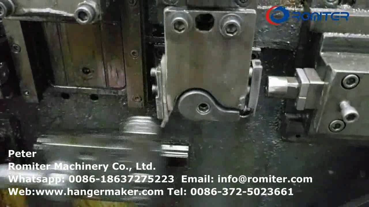 Full Automatic Aluminum Wire Hanger Hook Making Machine for Sale - YouTube