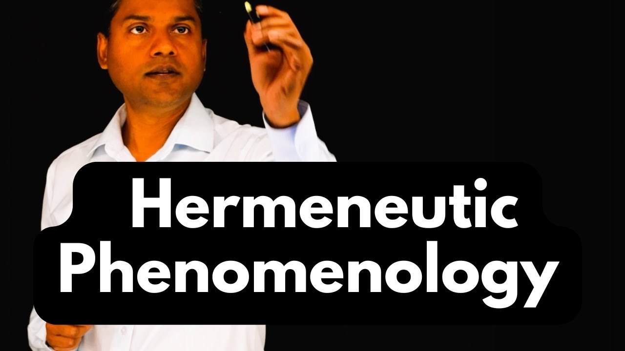 Max van Manen: Hermeneutic/Interpretive Phenomenology - YouTube