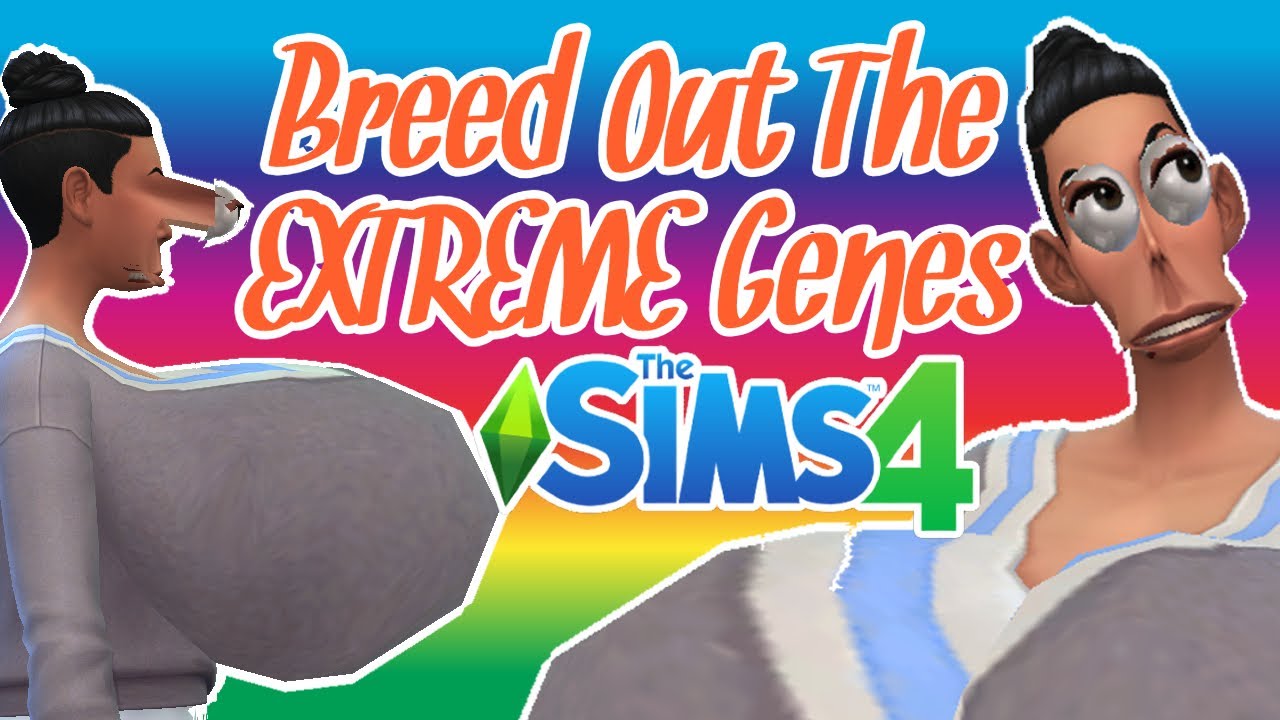 Breeding Out The EXTREME Genetics in The Sims 4! - YouTube