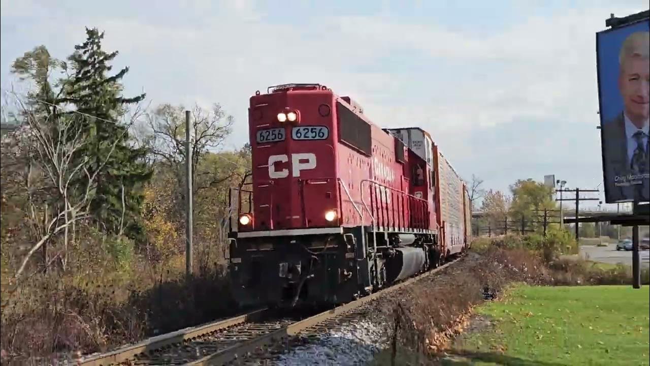CP Rail-6256 Heading to Rail Yard 2023-11-06 - YouTube