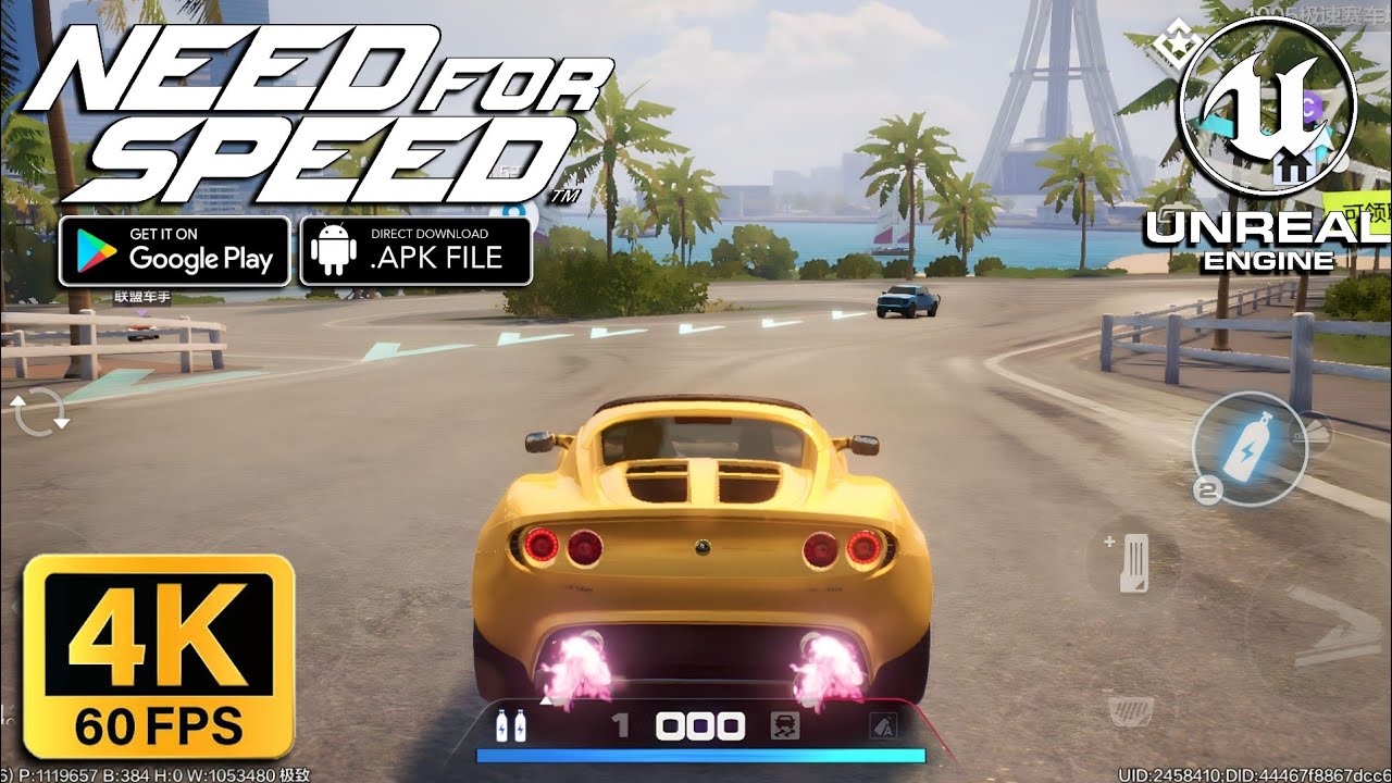 Need For Speed Mobile Cbt Gameplay Ultragraphics 60fps Apk Download