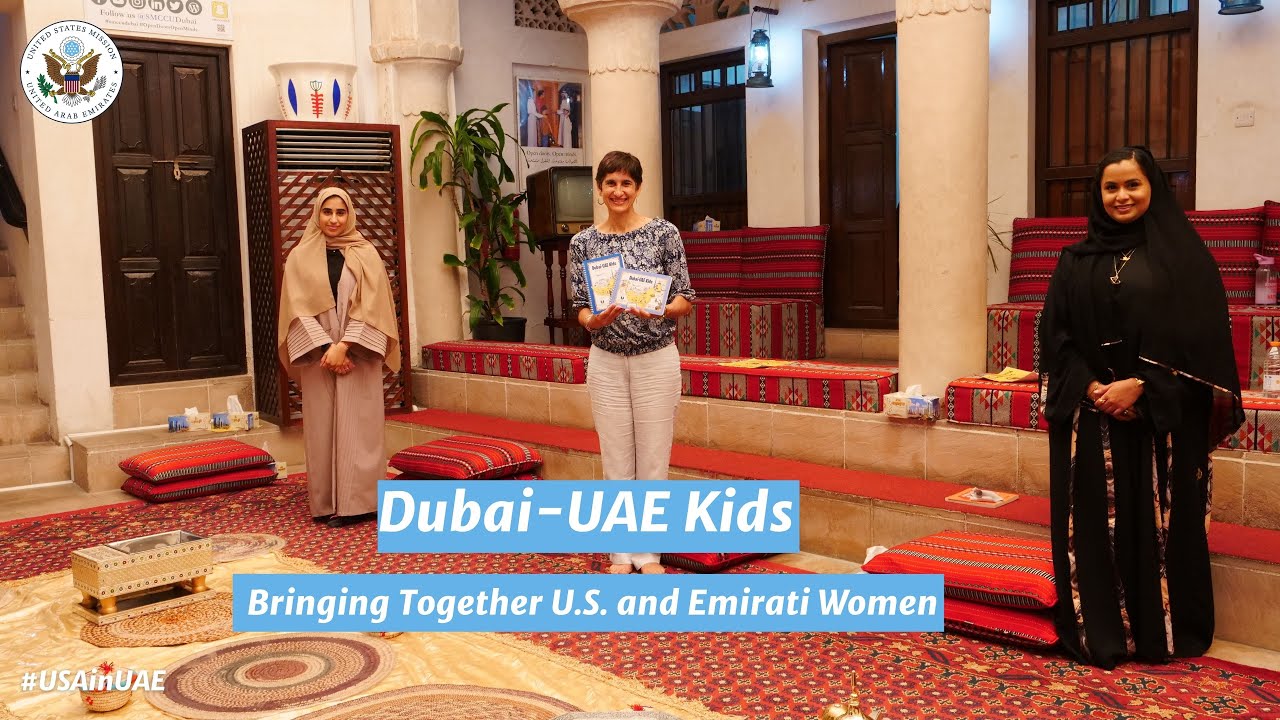 Dubai-UAE Kids Books - Bringing Together U.S. and Emirati Women - YouTube
